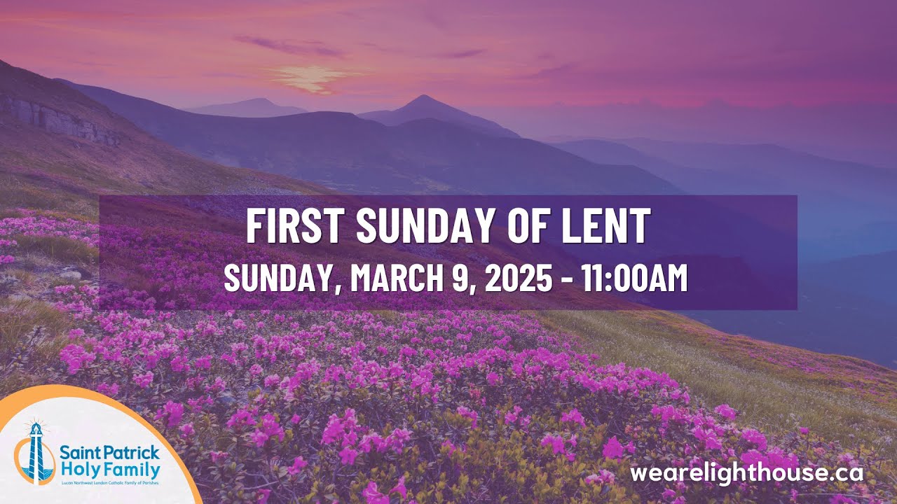 Sunday Mass - 11am - Sun, Mar 9th, 2025 - First Sunday of Lent - YouTube