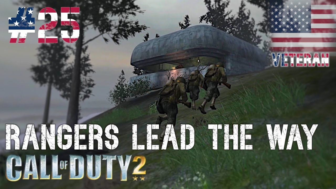 Call of Duty 2: Rangers Lead The Way Veteran 4K Gameplay - YouTube