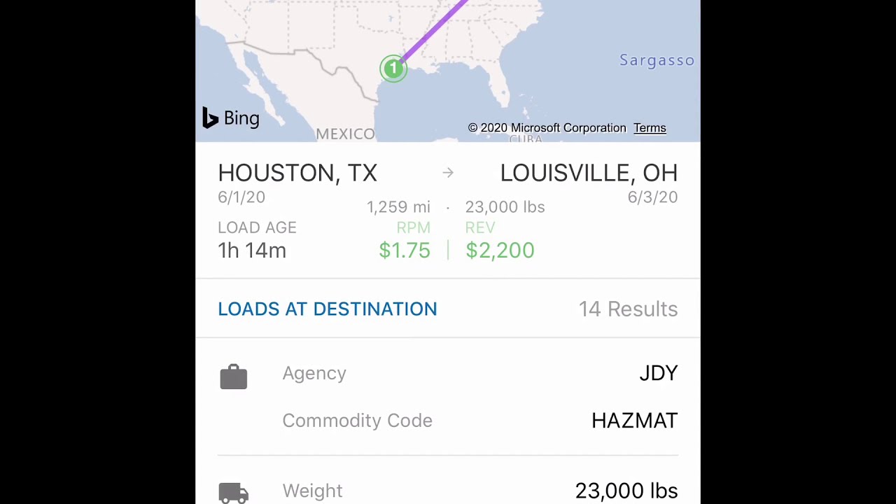 LANDSTAR LOAD BOARD ON 6.1.2020 ARE RATES IMPROVING? - YouTube