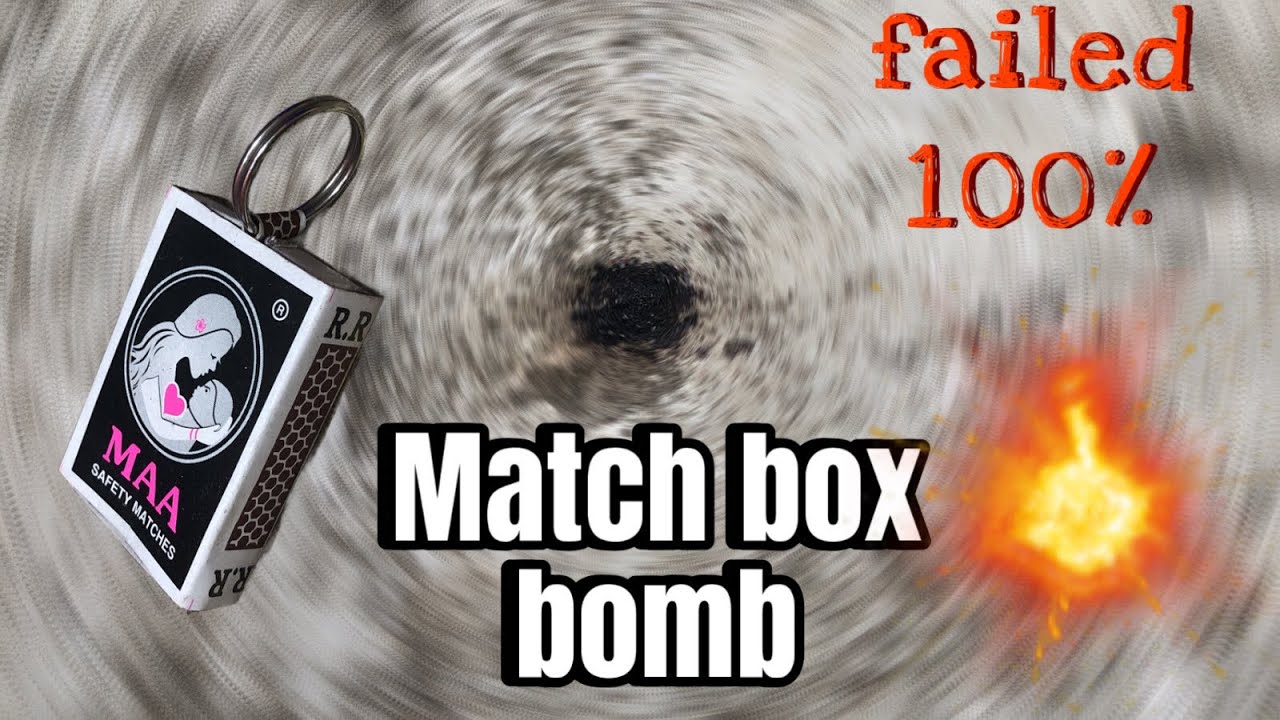 Match box bomb || how to make ||#experiment - YouTube