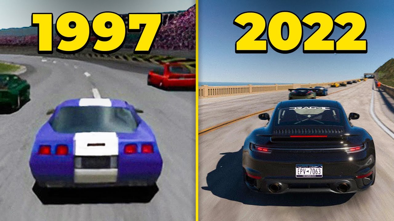 Evolution of GRAN TURISMO Games (1997-2022) - YouTube