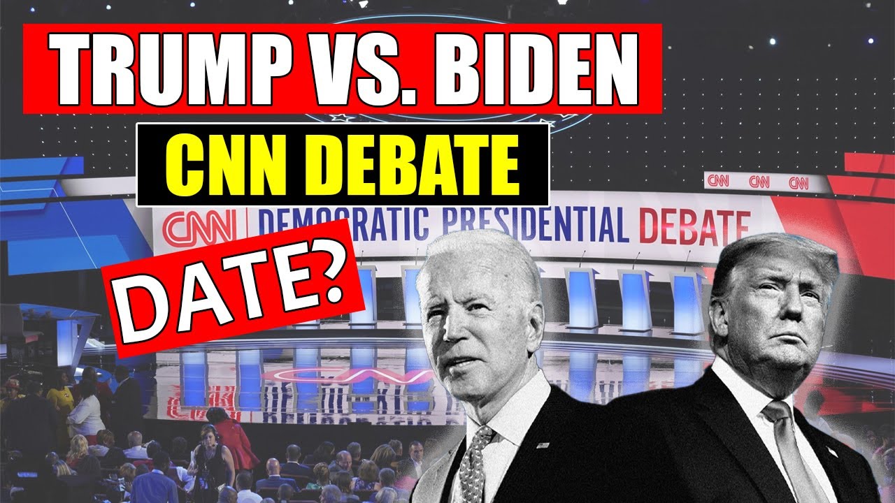 Joe Biden, Trump CNN Debate Stage Set for 27 June - YouTube