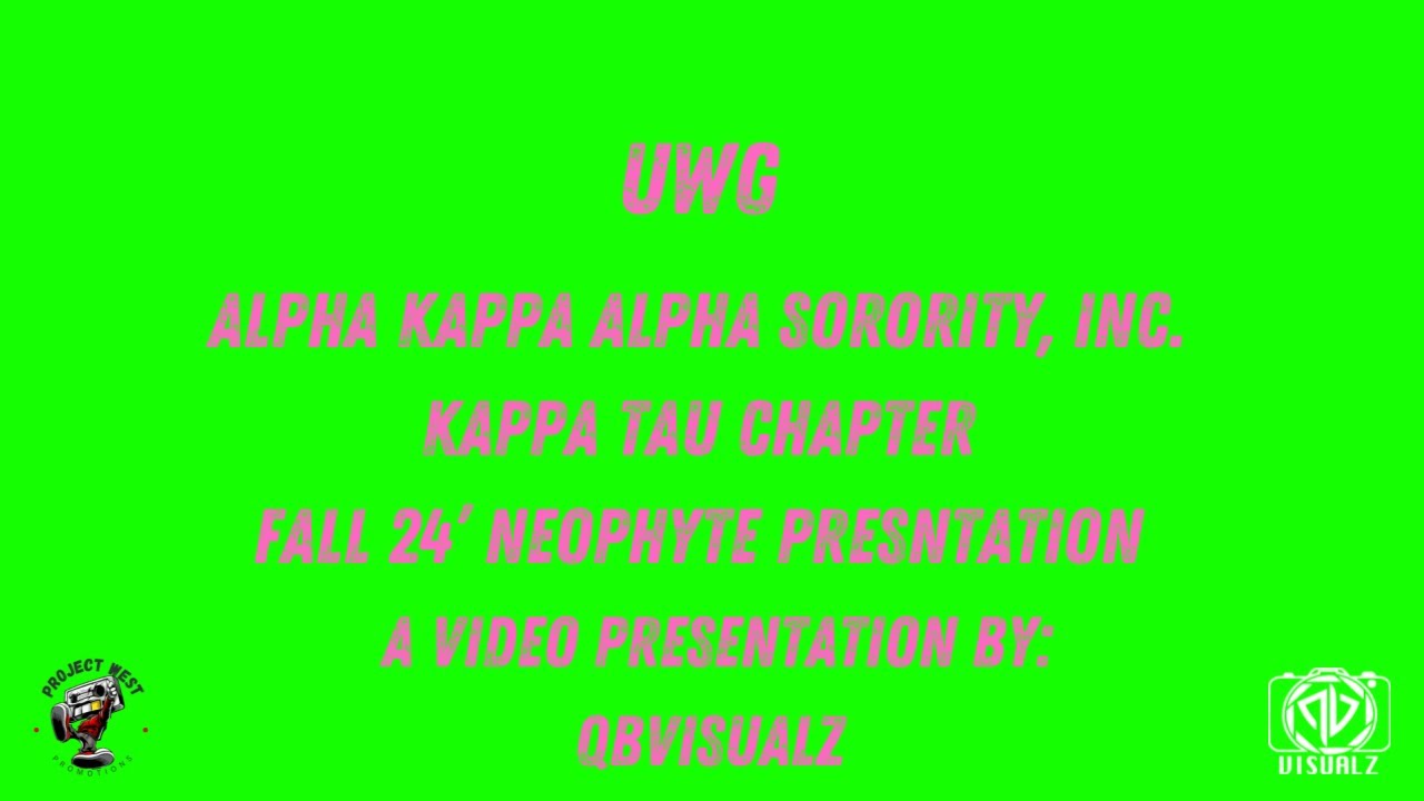 Alpha Kappa Alpha Sorority, Inc.| Fall 24' Probate| Kappa Tau Chapter ...