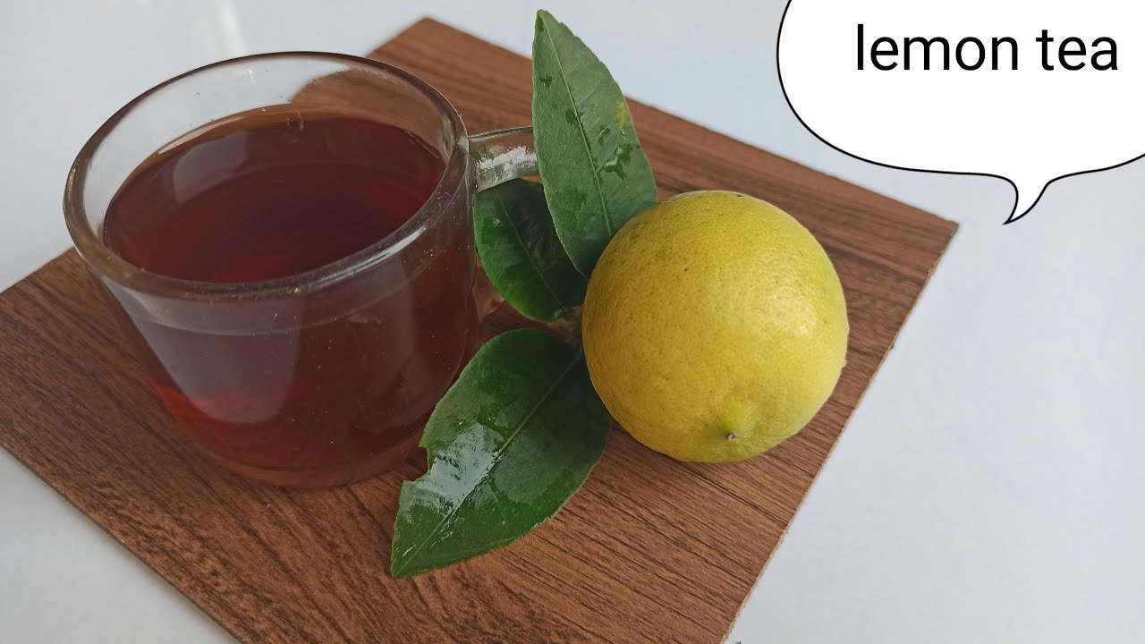 How to make lemon tea,indian style lemon tea/लेमन टी Recipe 50 - YouTube