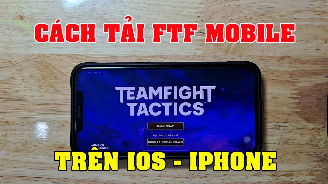 Cách tải tft mobile ios - iPhone mới nhất - YouTube