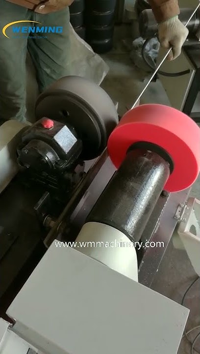 Round tube polishing machine stainless Pipe Polisher - YouTube