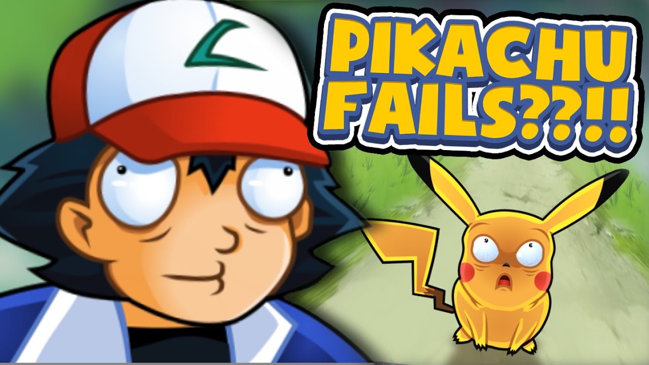 PIKACHU FAILS?????!! - YouTube