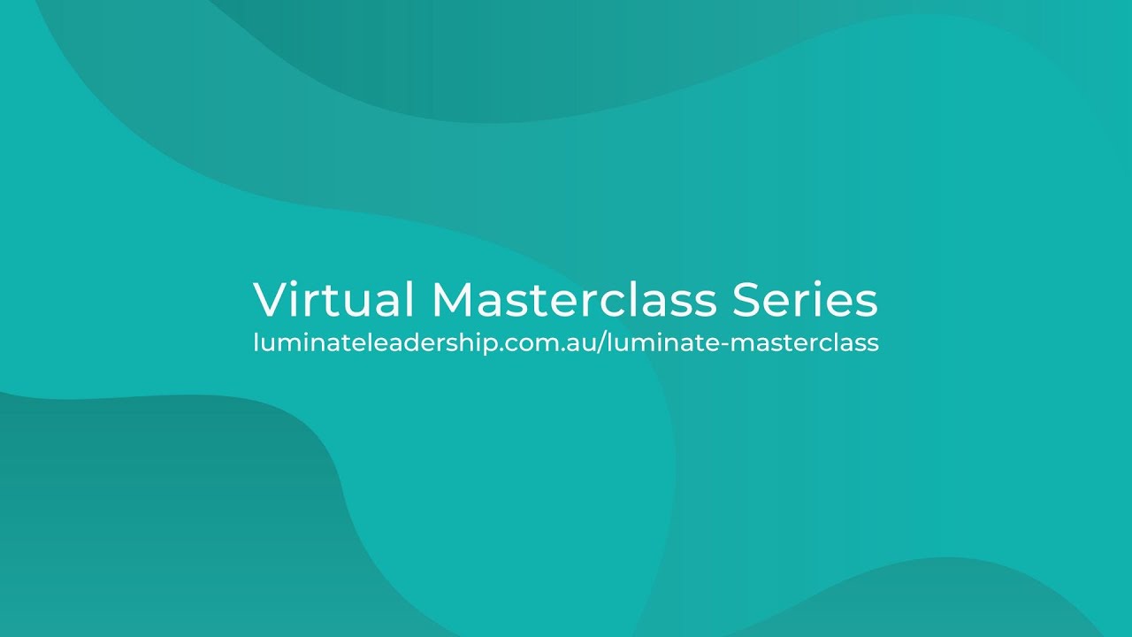 Introducing Luminate Virtual Masterclass - YouTube