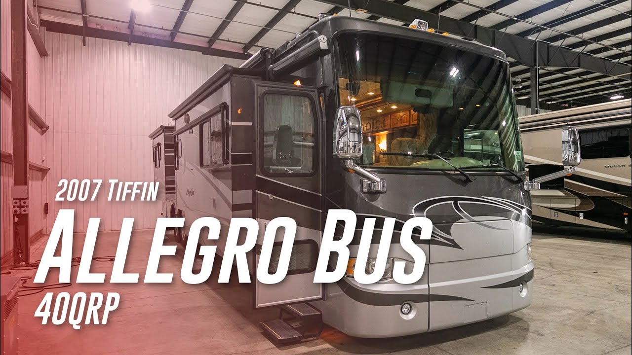 USED 2007 Tiffin Allegro Bus 40QRP - YouTube