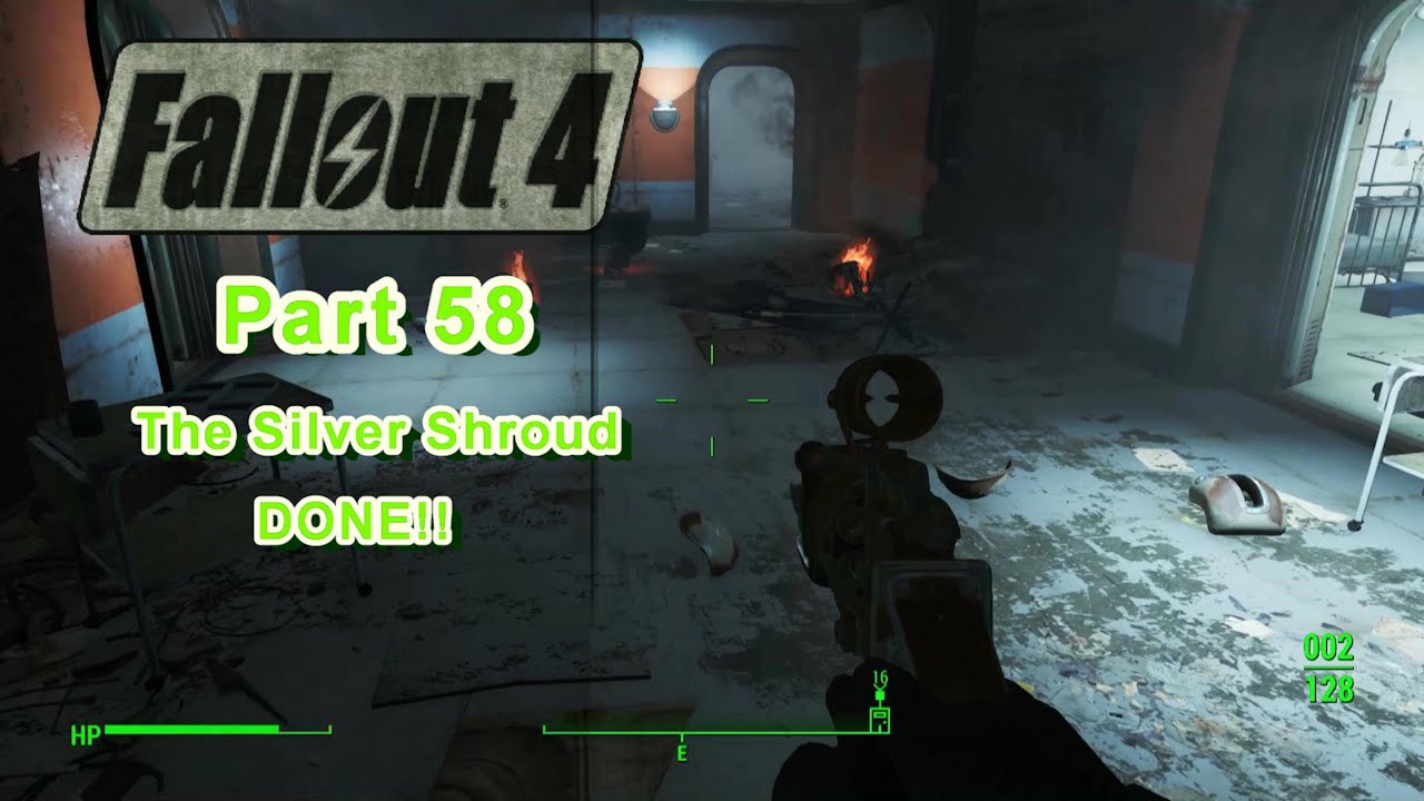 Fallout 4 Part 58 Quest "The Silver Shroud" Finish - YouTube