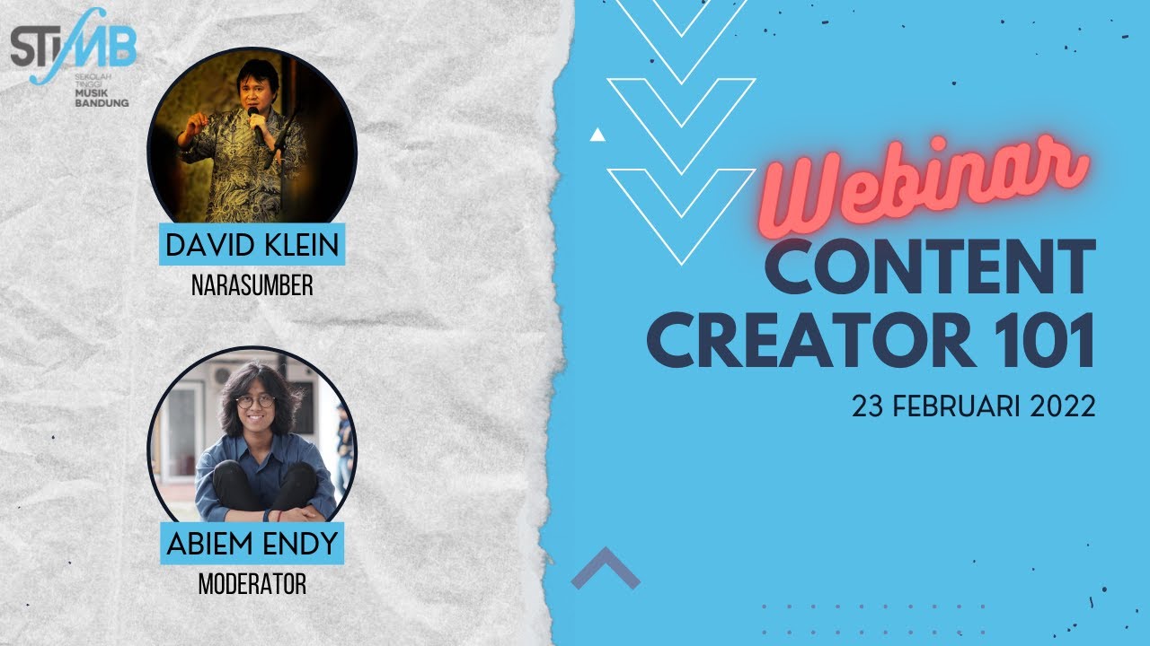 Webinar "Content Creator 101" - YouTube