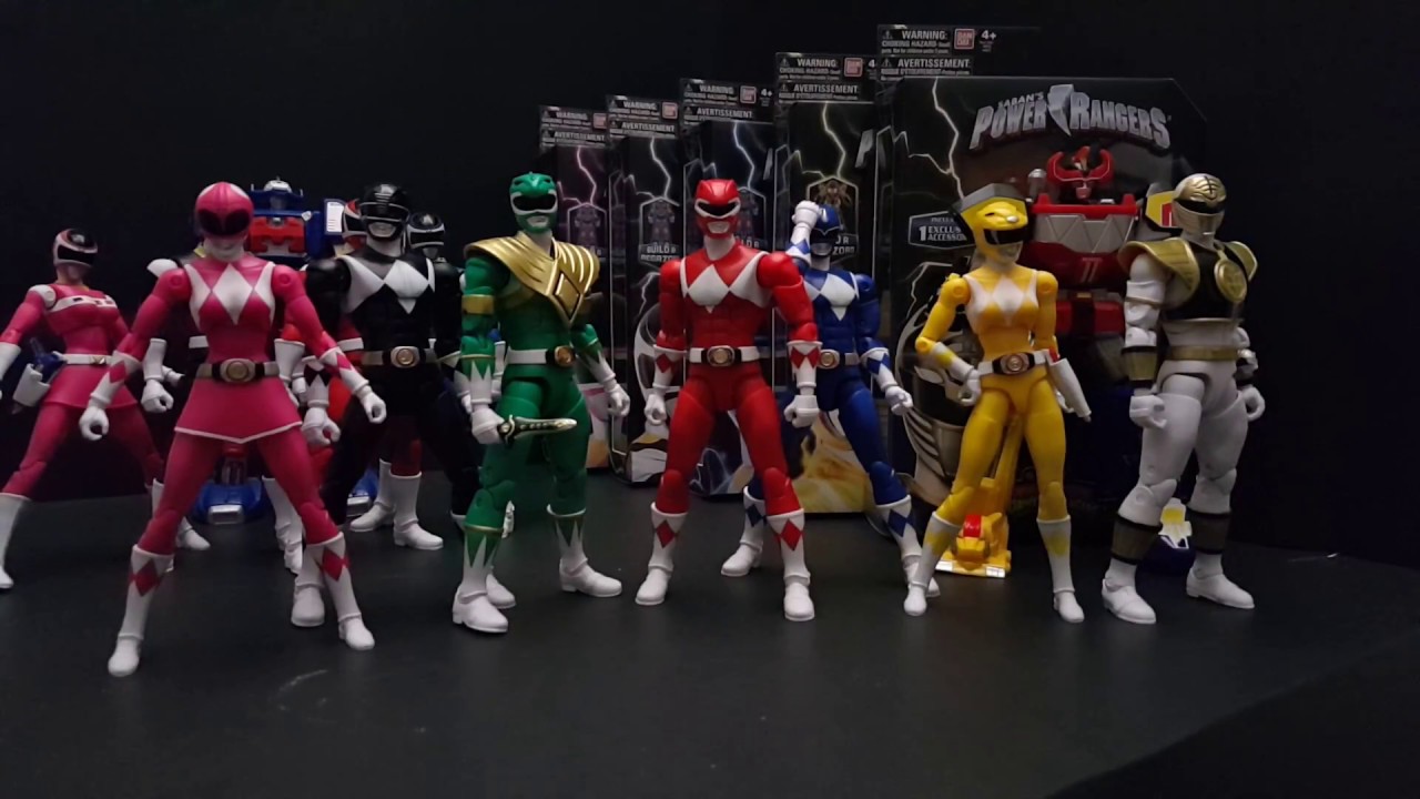 power ranger legacy wave 3 figures - YouTube