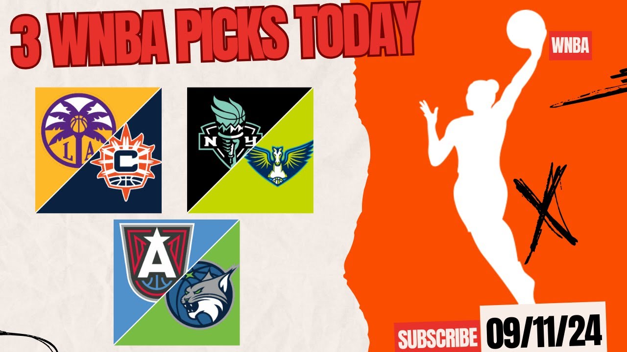 3 WNBA Picks Today 90% win |9/11/24 | WNBA Layup Session | WNBA ...