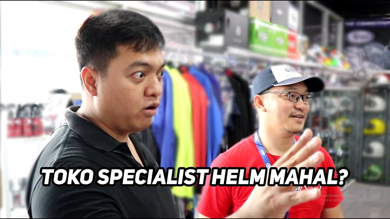 Visit toko specialist helm mahal! - YouTube