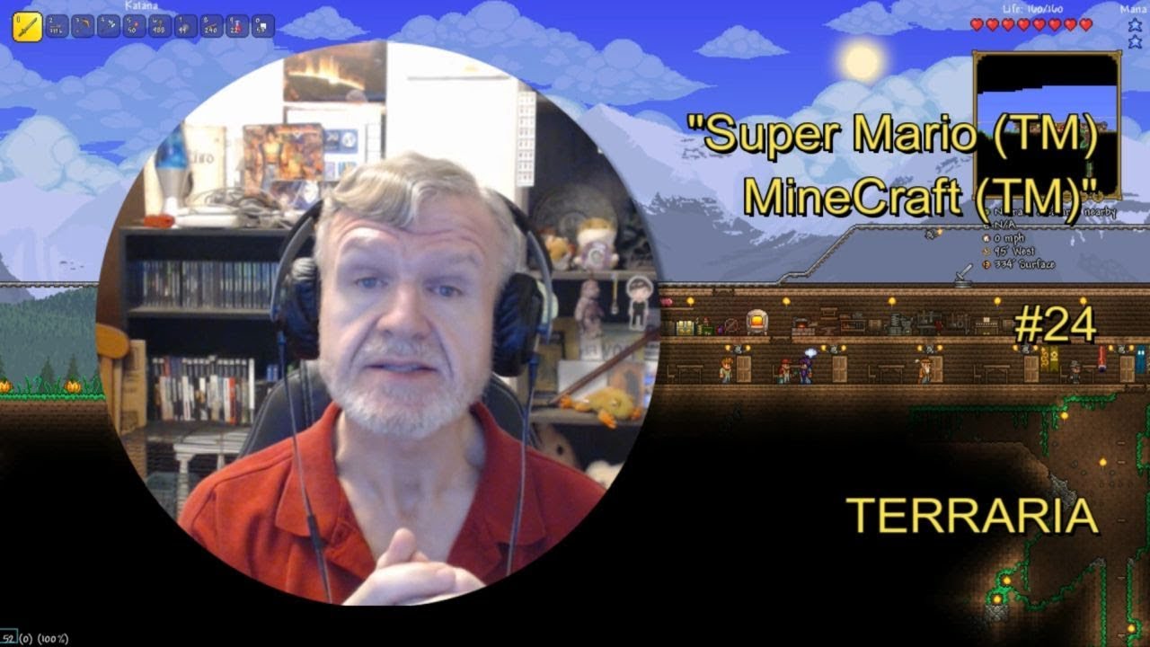 Terraria - "Super Mario (TM) MineCraft (TM)" #24 - YouTube