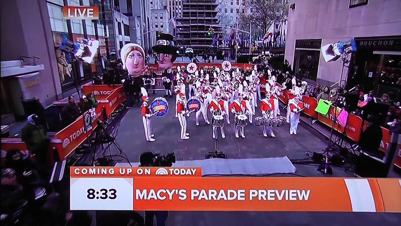 2013 Macy's Great American Marching Band on TODAY - YouTube