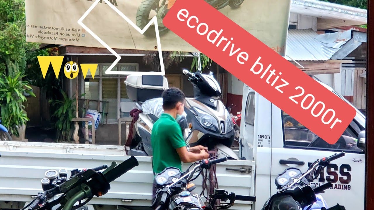 Welcoming my new ebike e-motorcycle Blitz 2000r Ecodrive Motorstar ...