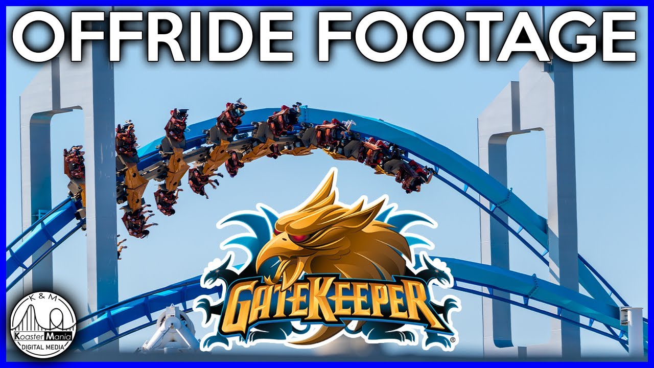 Gatekeeper | Cedar Point | 4K Off-ride Footage | Non-Copyright | 2021 - YouTube