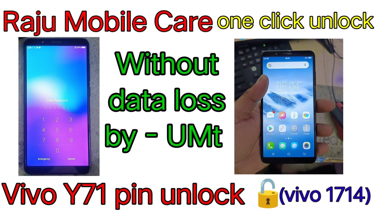 Vivo Y71 Pin Password Pattern Unlock With Out Data Lose || Vivo Y71 ...