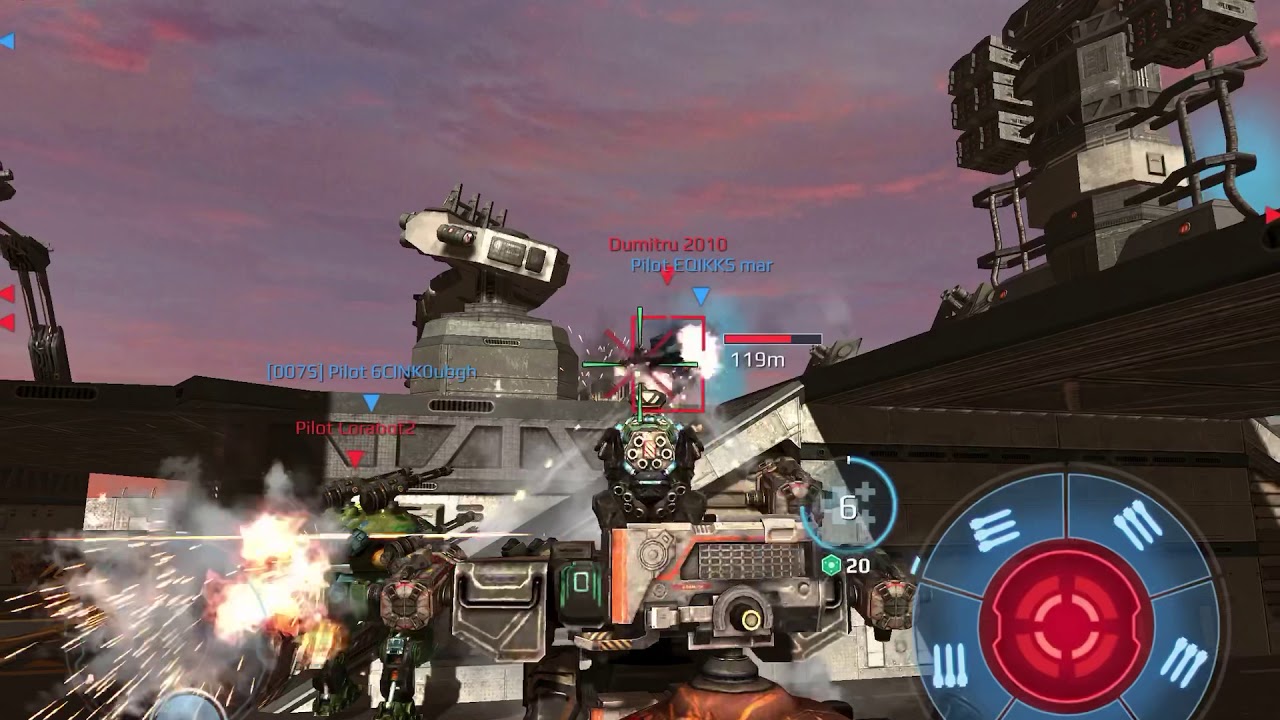 War robots gameplay (IOS) - YouTube