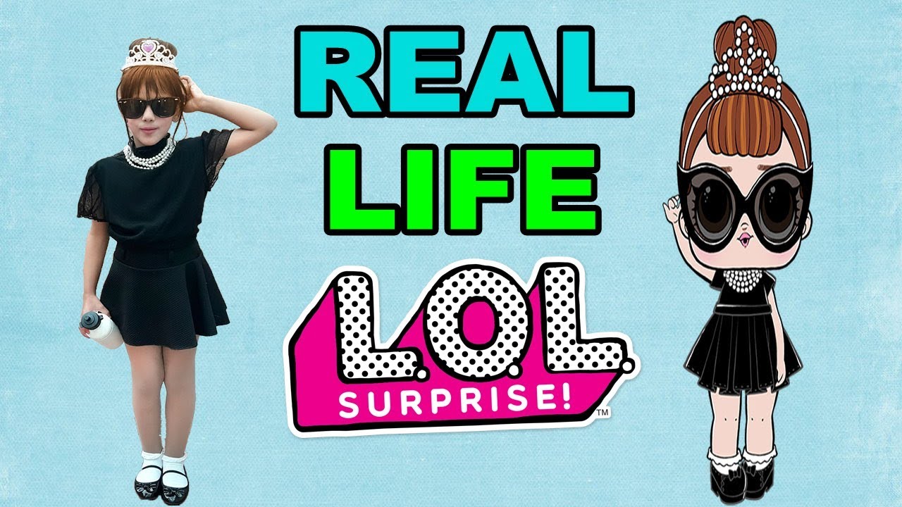 REAL LIFE LOL DOLL LOL SURPRISE DOLL SERIE 2| VISTETE COMO UNA LOL ...