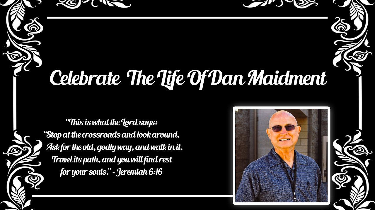 Dan Maidment's Service - June 27, 2020 - YouTube