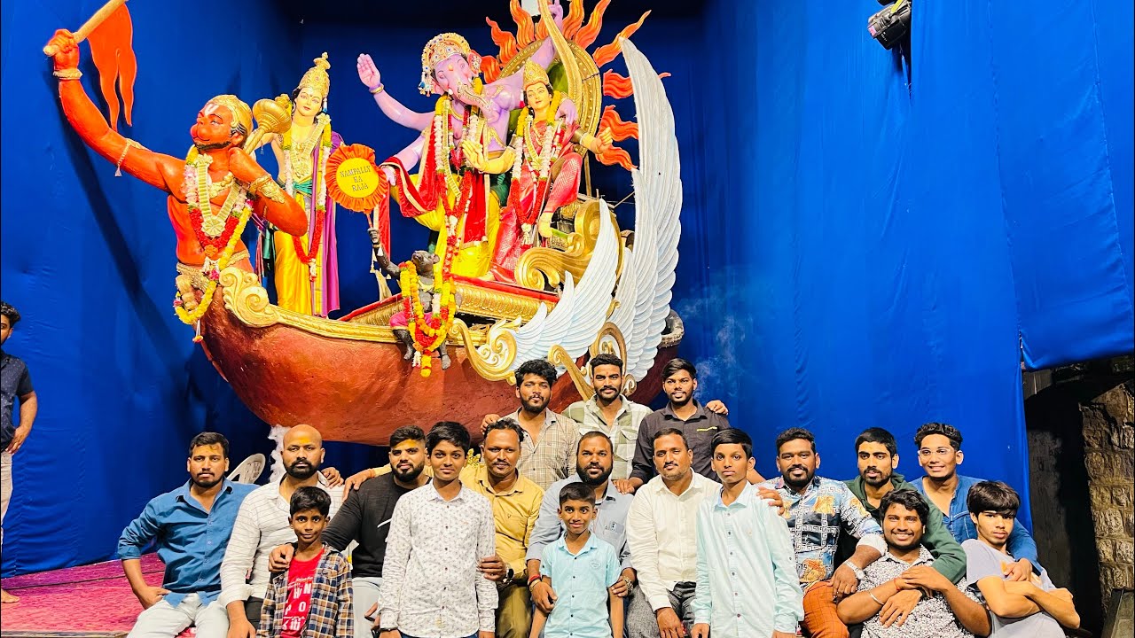 Nampally Ka Raja Ganesh 2023 | interview with Ganeshustav Committe ...