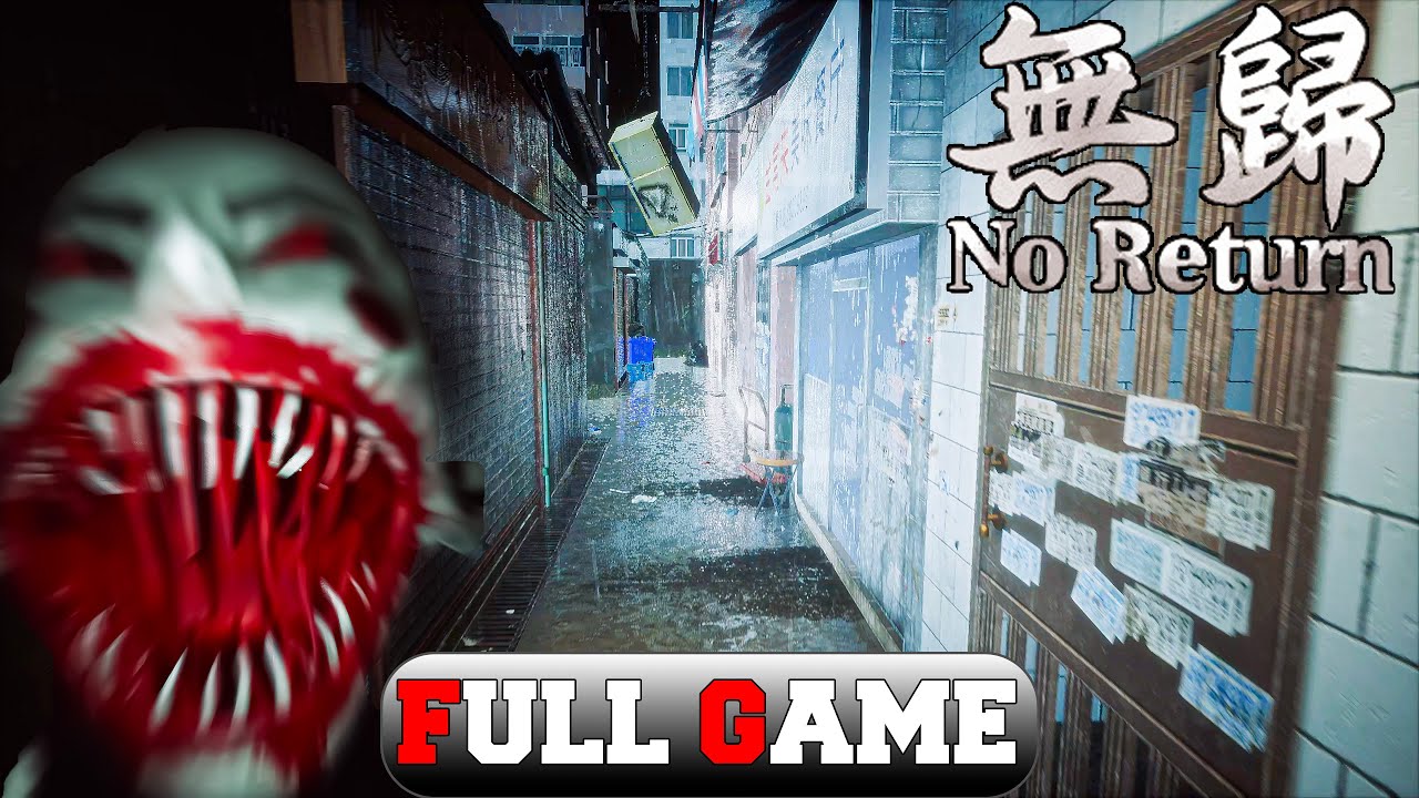 NO RETURN / Chinese Psychological Horror Game /Full Gameplay ...