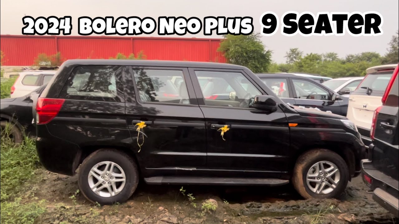 2024 Bolero Neo Plus P10 Black | 9 Seater Toh Range Rover Alag Rahi 👌🏽 ...