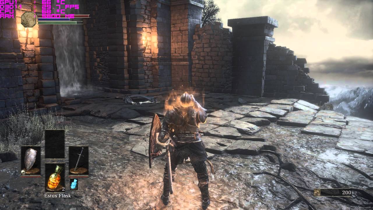 Dark Souls III MAX setting GTX960M i7 w/stats - YouTube