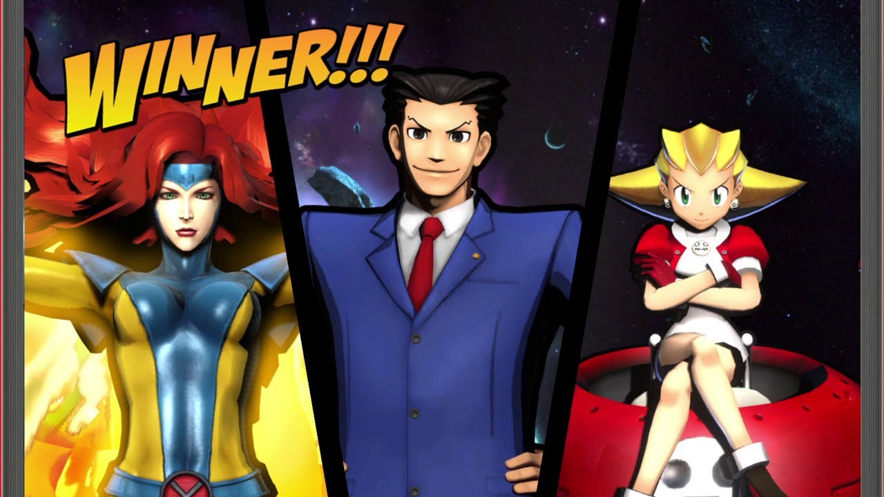 ULTIMATE MARVEL VS CAPCOM 3 Tron/Phoenix/Phoenix Wright - YouTube