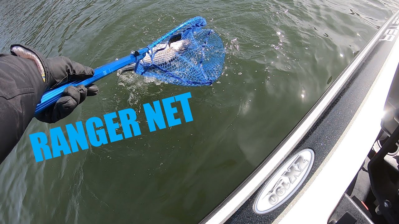 First Fish Landed In The New Net - Lake Anna Fishing - YouTube