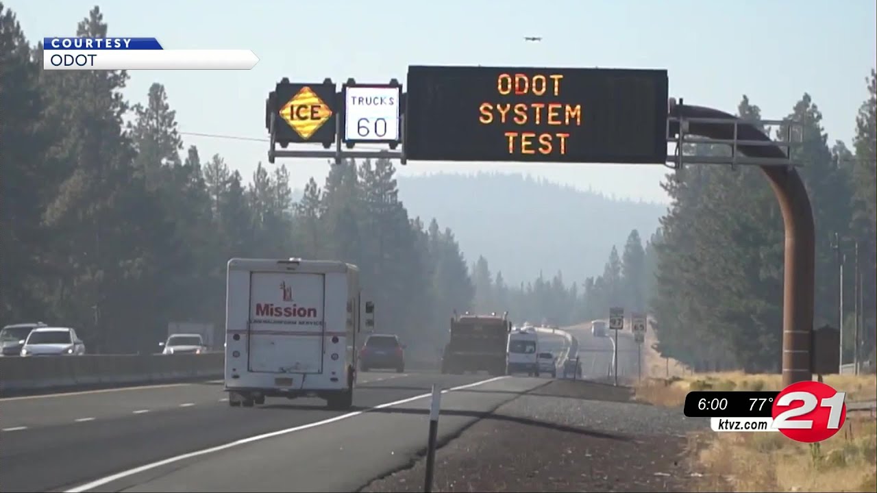 Variable speed limit signs set to debut on Hwy. 97 south of Bend, with ...