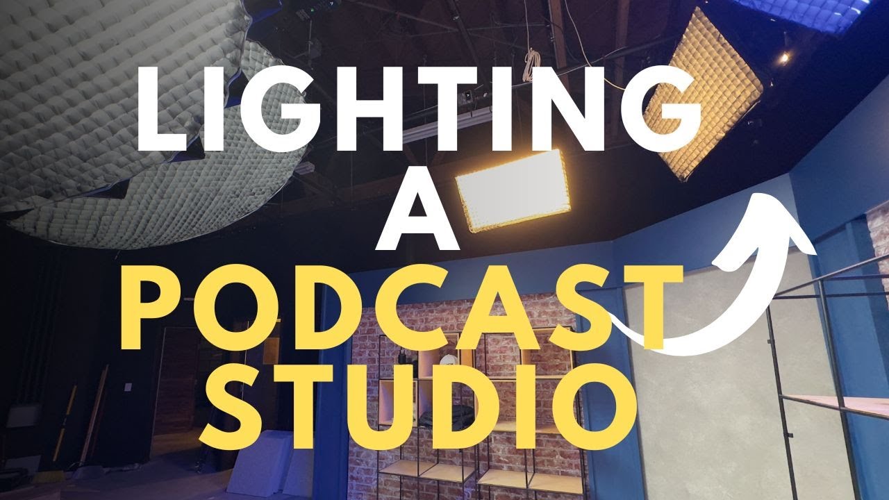 Lighting a Podcast Studio - YouTube