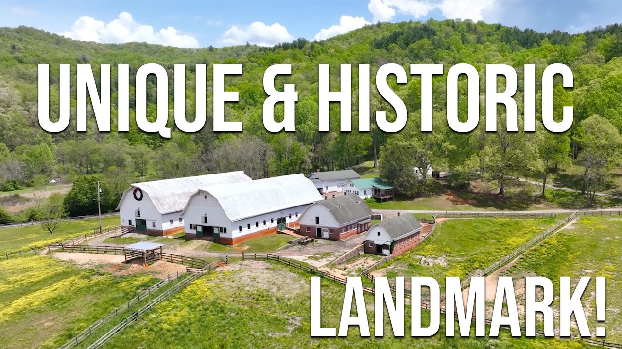 Unique & Historic Landmark! Skybrook Farms, Hendersonville NC - YouTube