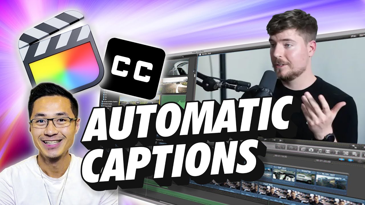 How to Create Auto Captions in Final Cut Pro in 5 Minutes - YouTube