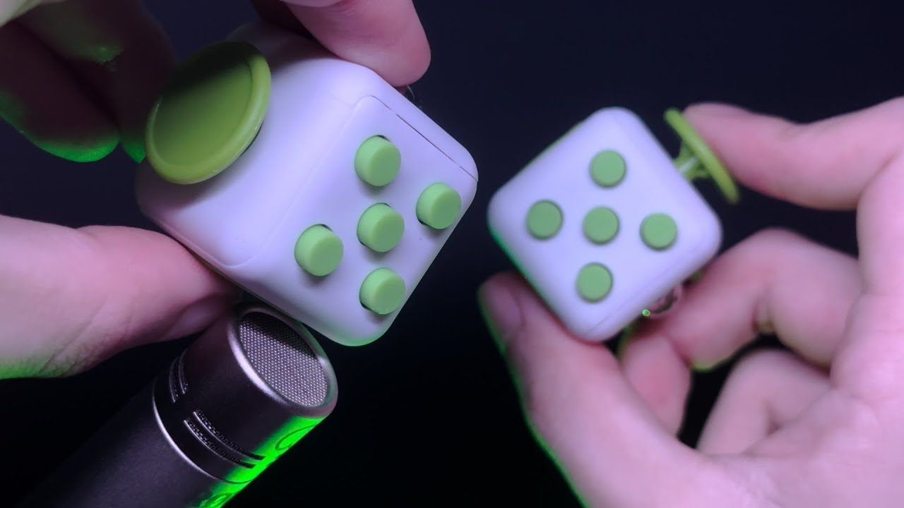 【ASMR】Only one ear😴👂Fidget cube trigger for sure sleep【No Talking ...