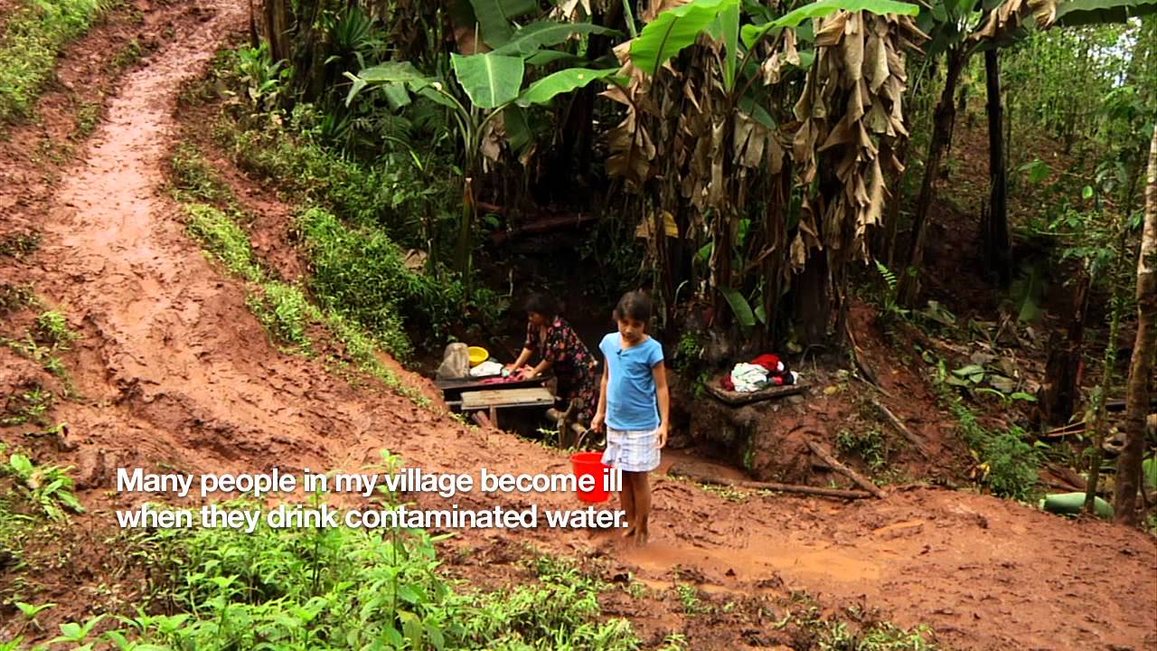 Hydraid BioSand Filter: Getting the Water - YouTube