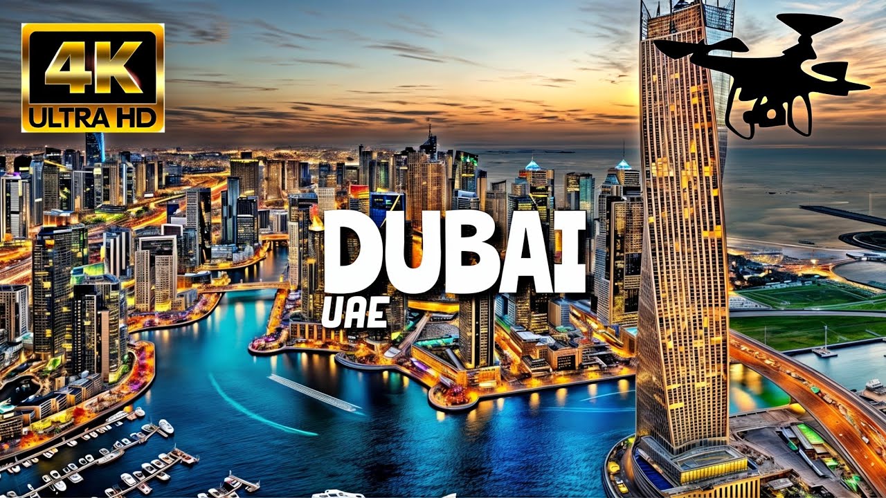 Dubai, UAE In 4K By Drone - Amazing View Of Dubai, UAE - YouTube