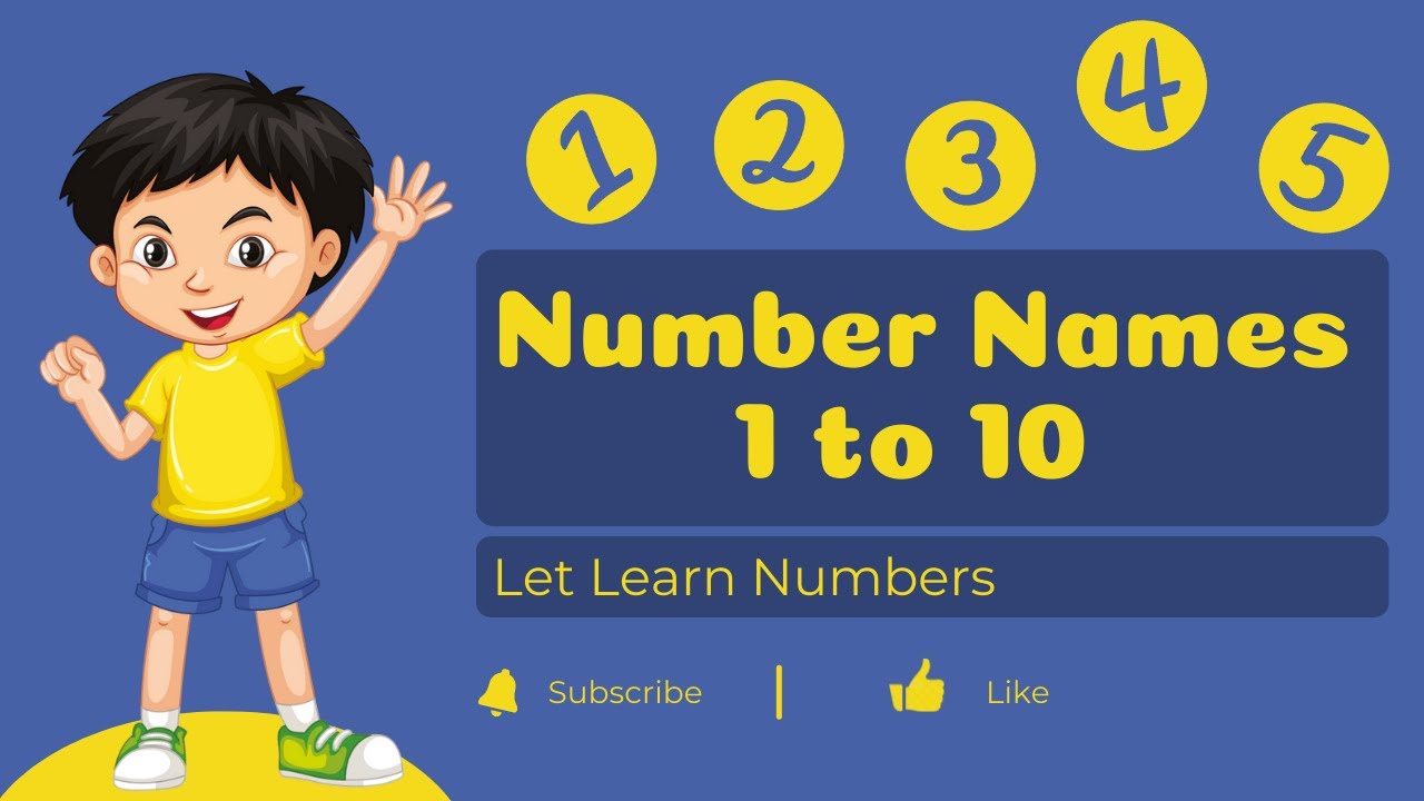 Number Names 1 to 10: The Ultimate Guide for How to Make the Perfect ...