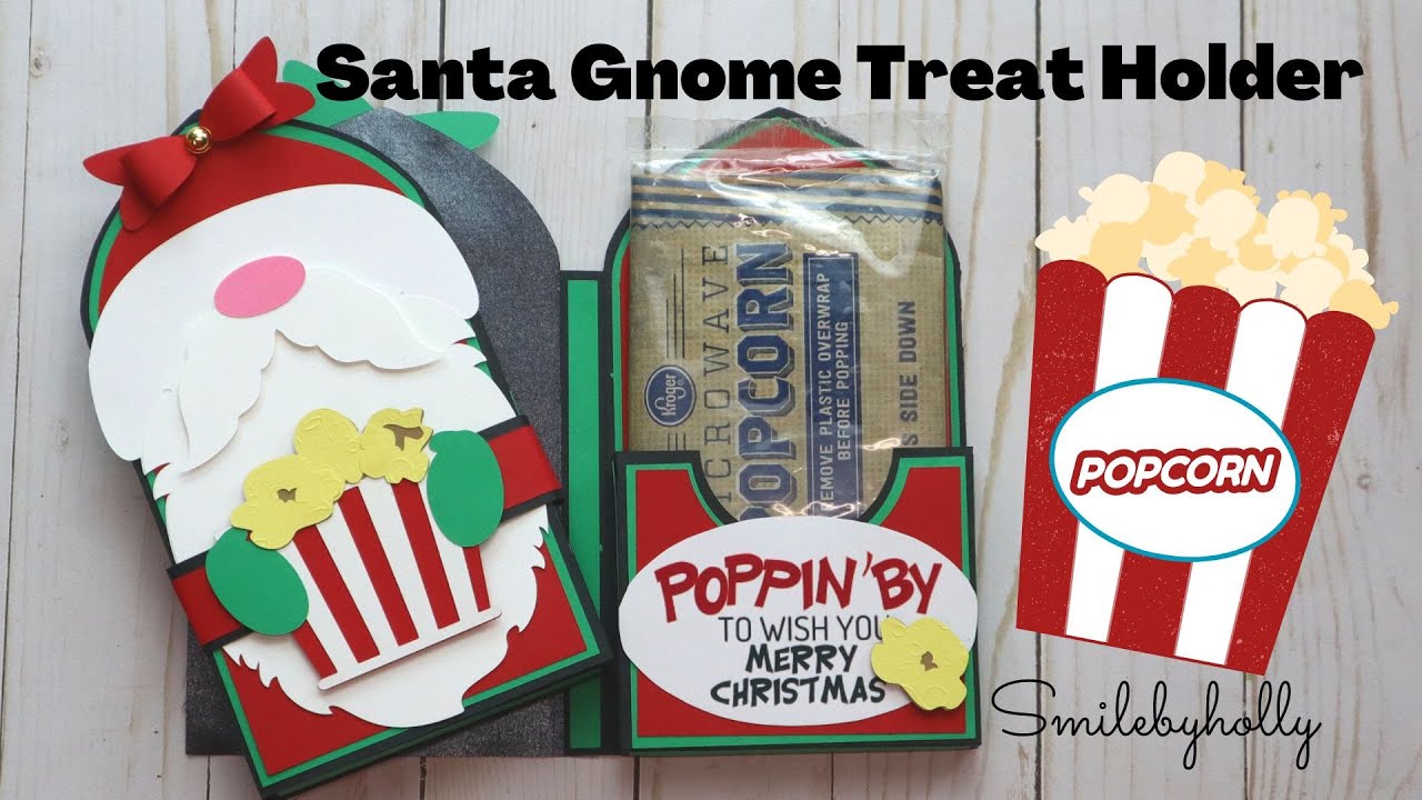 Christmas Treat Holder Tutorial - YouTube