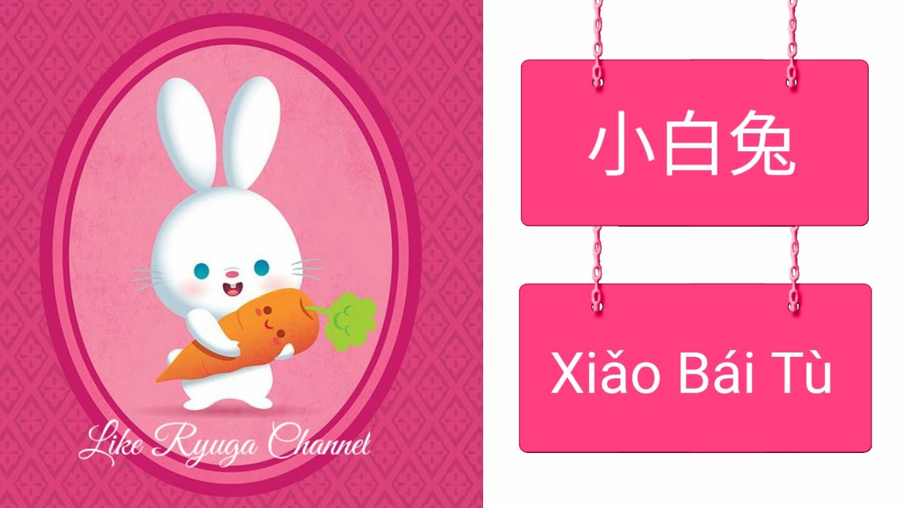 Xiao Bai Tu - 小白兔 - Kelinci Kecil ( Lagu Mandarin Anak-anak ) - YouTube