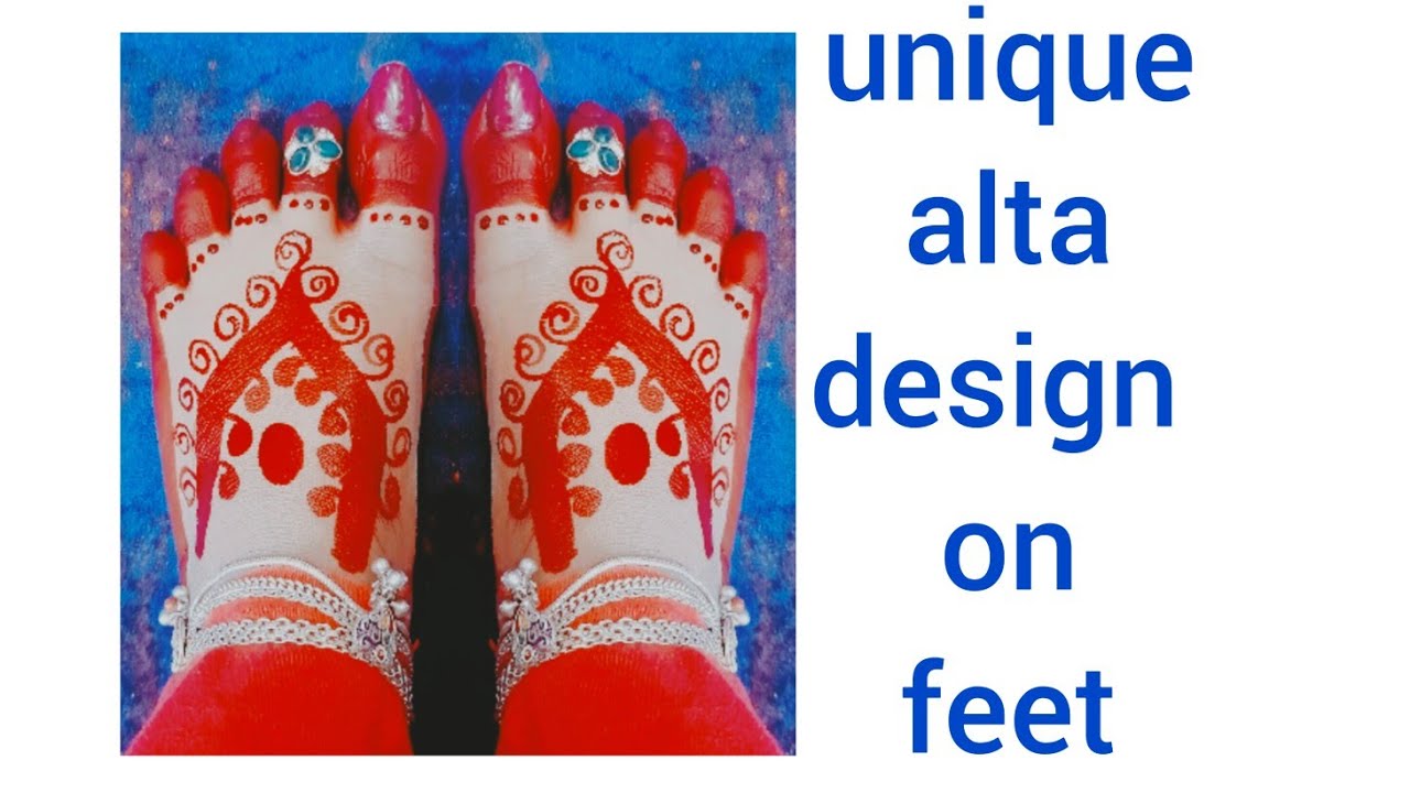 unique alta_design on feet || 😎 best alta_design || mahawar_design by ...