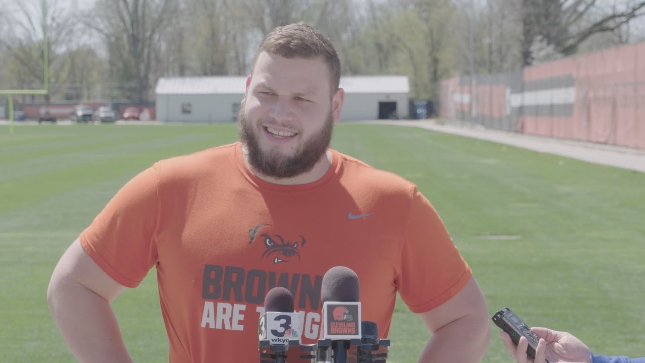 Joel Bitonio: I'm excited to get back out there - YouTube