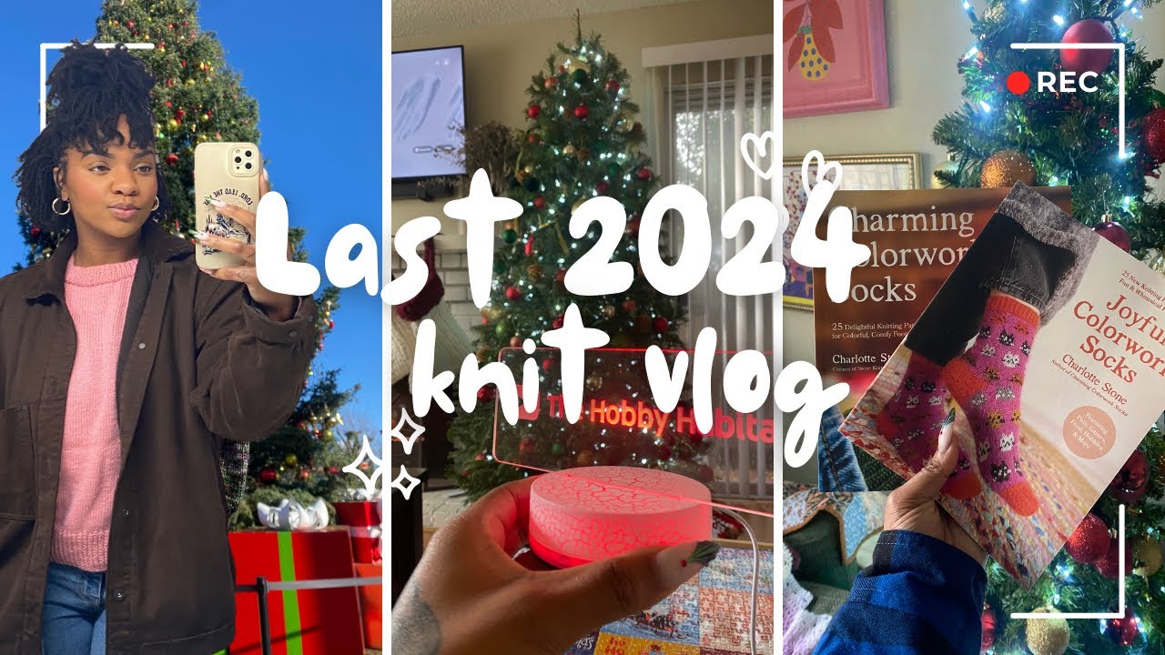 casting off last knit project| christmas w/ family| a day in San ...