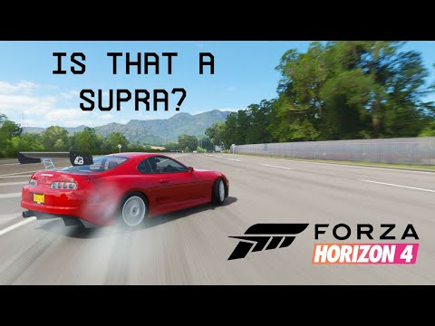 LOOK AT IT! | Toyota Supra MK IV | Forza Horizon 4 - YouTube