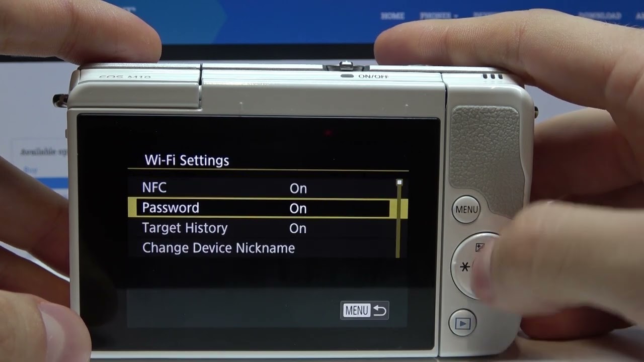 How to Enable NFC on Canon EOS M Series Mirrorless Camera - Near Field ...