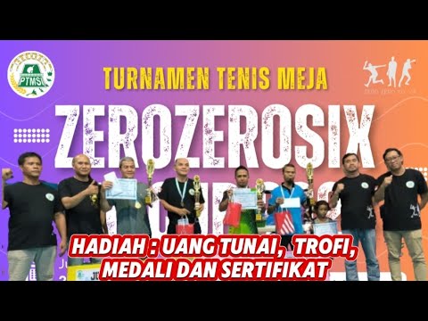 CUPLIKAN | Perjalanan Turnamen Tenis Meja ZeroZero Six Cup 2024, #youtube ,#turnamen,#tenismeja ...
