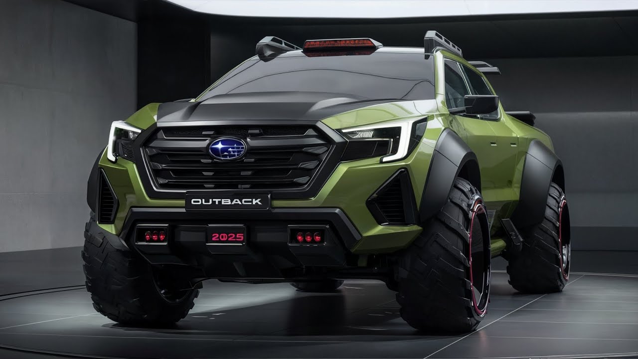 2025 Subaru Outback Pickup Introduced - The Most Powerful Pickup? - YouTube