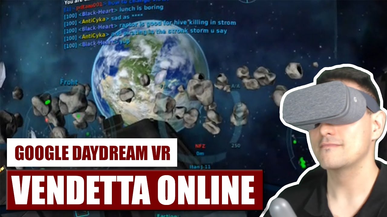 A Space MMORPG for Daydream? Hell Yeah! Vendetta Online for Daydream VR ...
